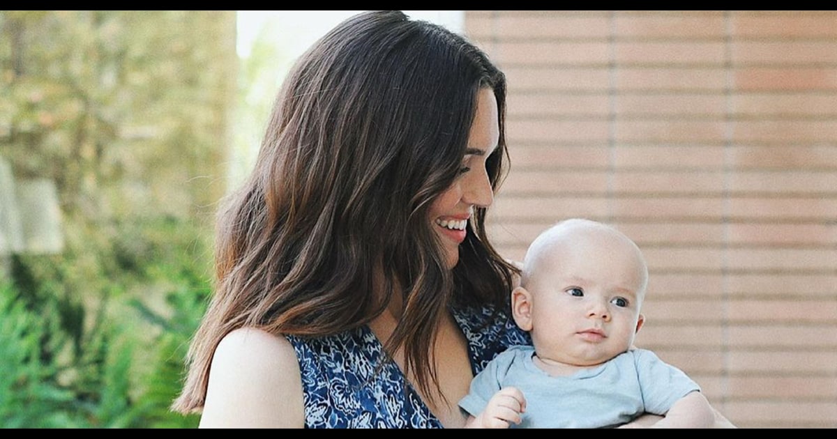 Mandy Moore shares photo of the moment she met her son August