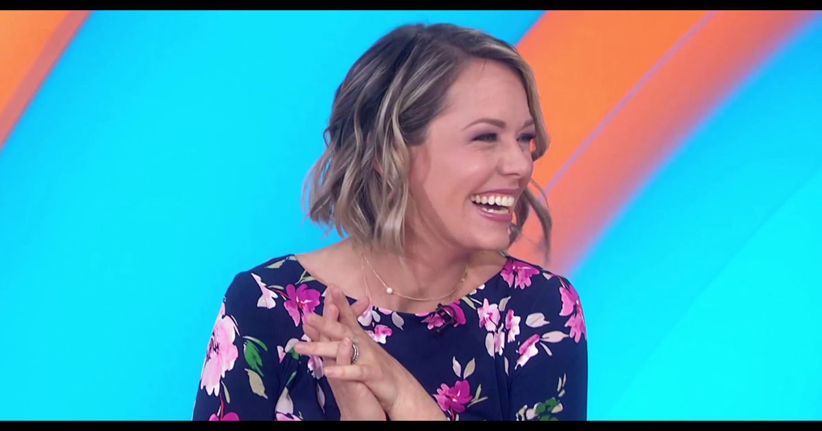 Watch the TODAY anchors' shocked reactions to Dylan's baby news surprise