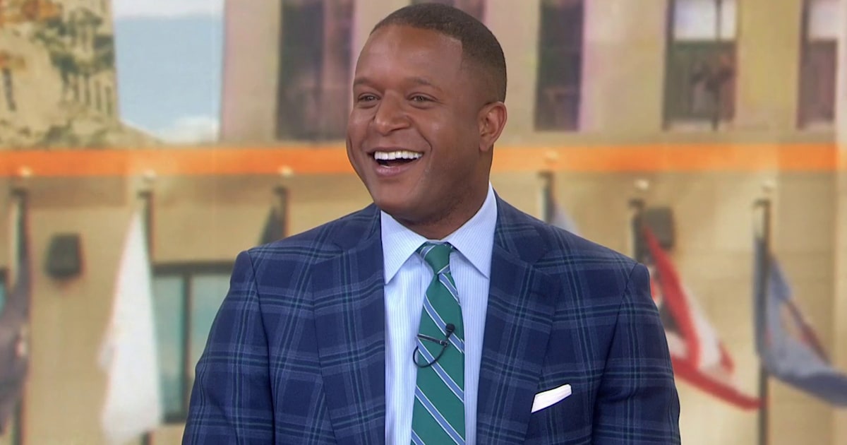 Watch Craig Melvin's TODAY family surprise him on his 42nd birthday