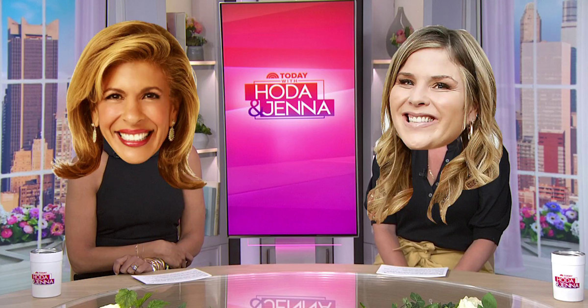 Hoda and Jenna debut new updos that you voted on: 'We look kind of like ...