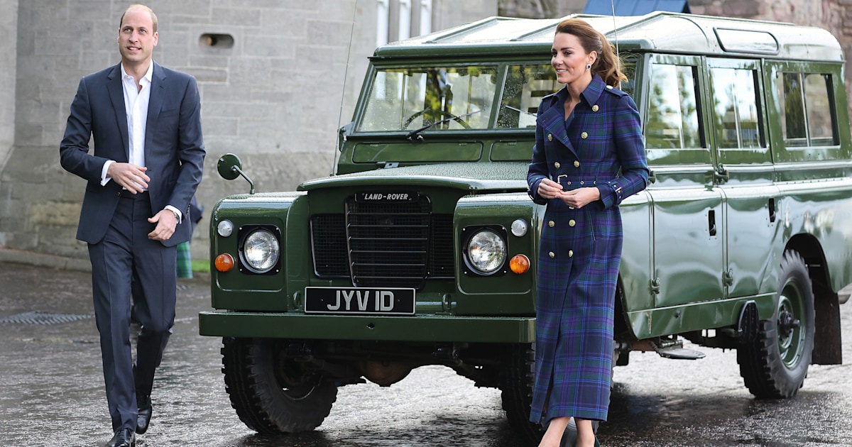 Prince William, Kate Middleton arrive at event in Prince Philip's old ...