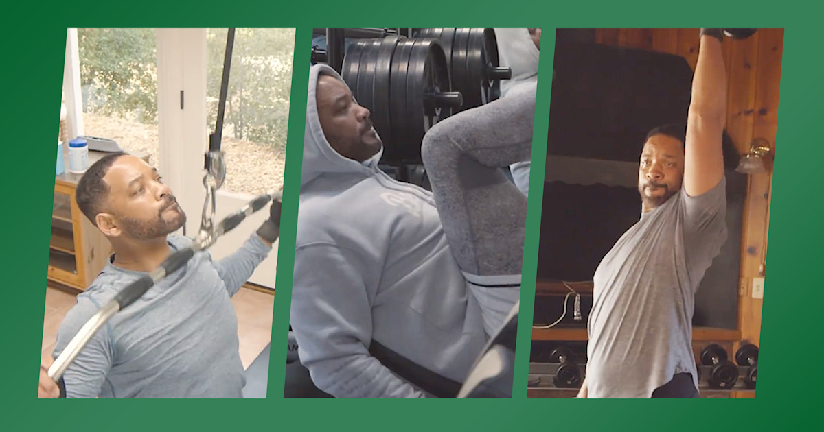 Will Smith shows off fitness progress in new clip after weight gain