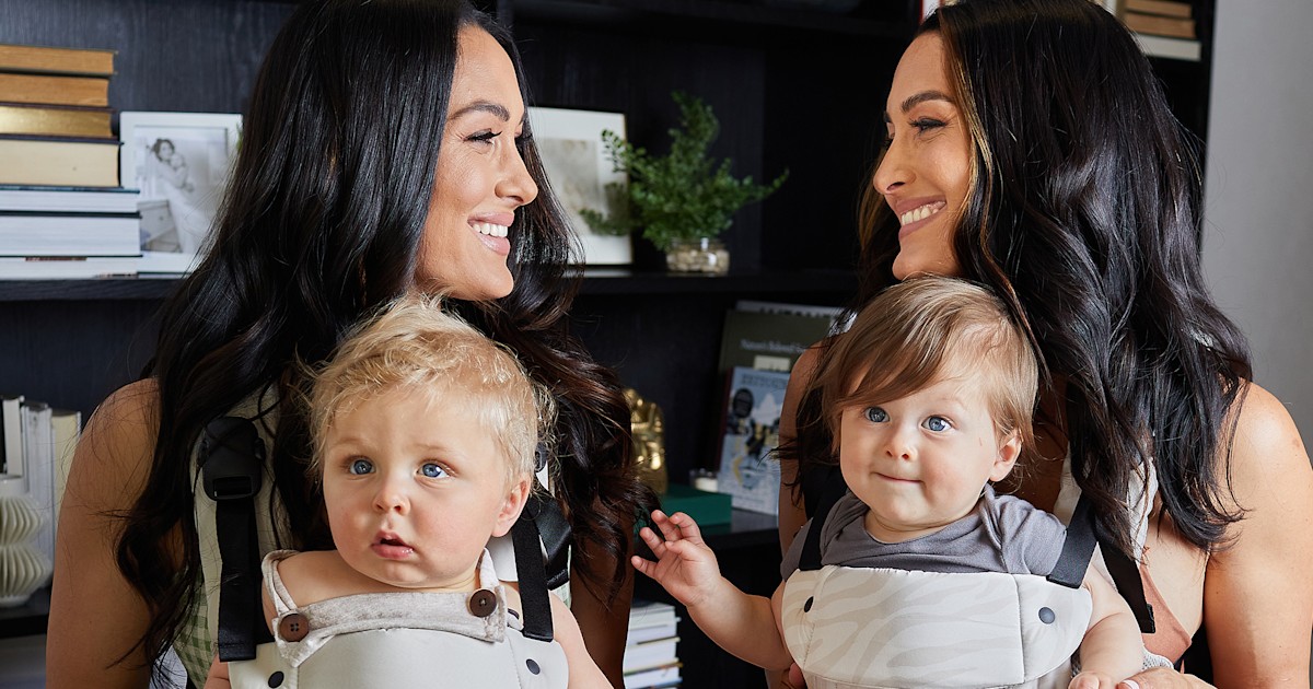 Brie and Nikki Bella on first year raising their infant sons