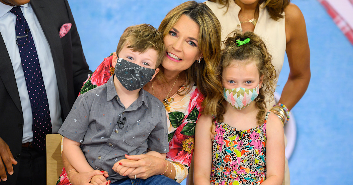Savannah Guthrie on helping her kids cope with time change while she ...