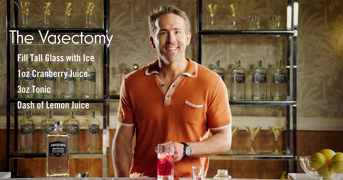 Ryan Reynolds marks Father’s Day with 'vasectomy' cocktail