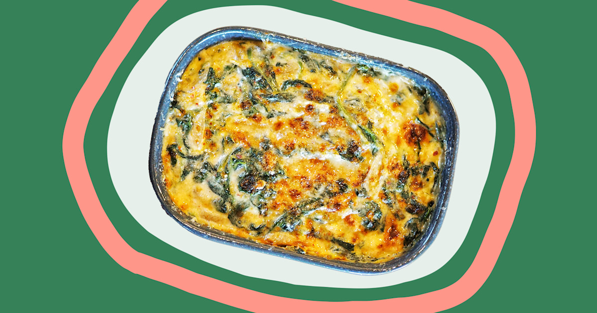 The secret ingredient for the best creamed spinach is kimchi