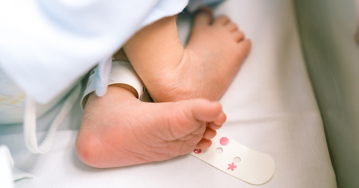 Baby sustains cut to face during emergency C-section