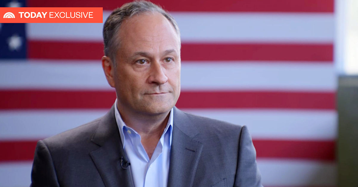 Doug Emhoff talks Harris criticism in 1st interview as second gentleman