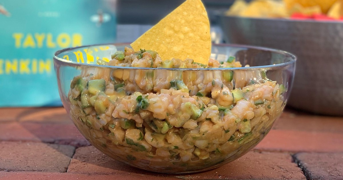 Siri Daly's Shrimp Ceviche Dip Recipe