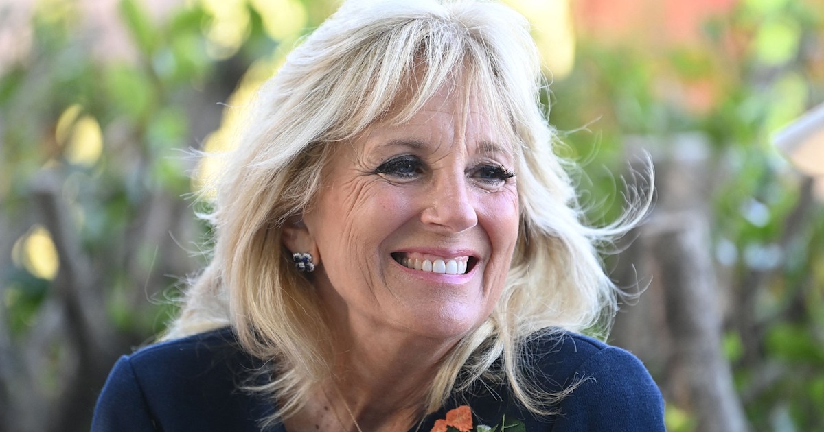 First lady Jill Biden is Vogue's August cover star