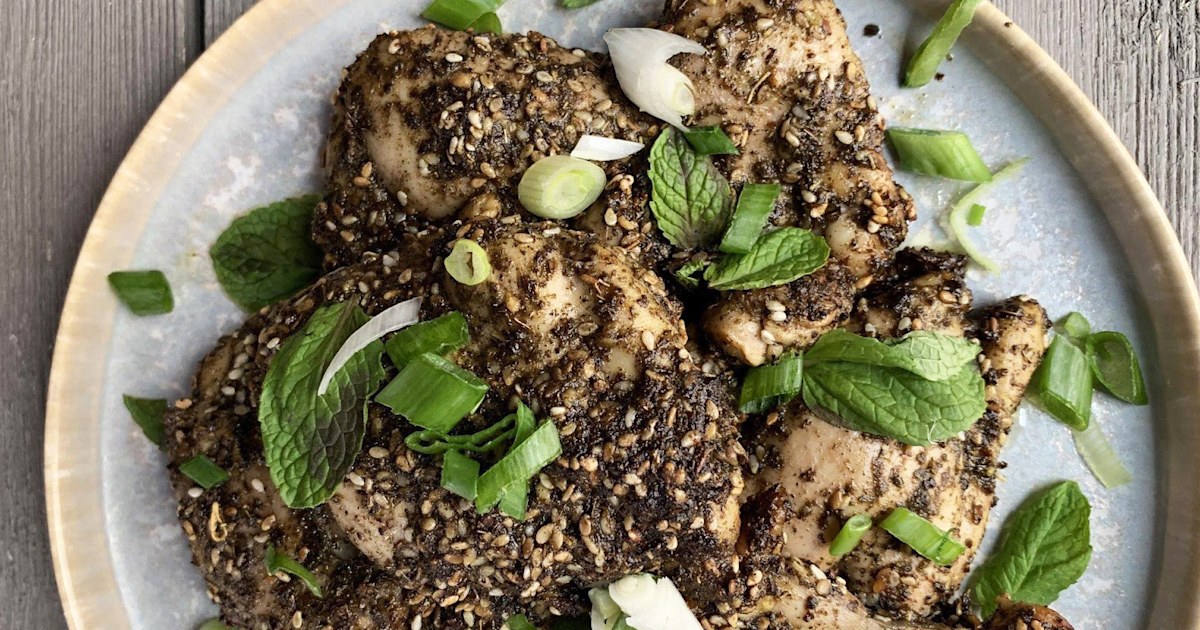 Grilled Za'atar Chicken Recipe