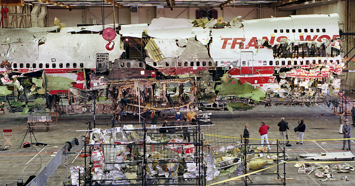 The TWA Flight 800 wreckage is being destroyed 25 years after tragedy
