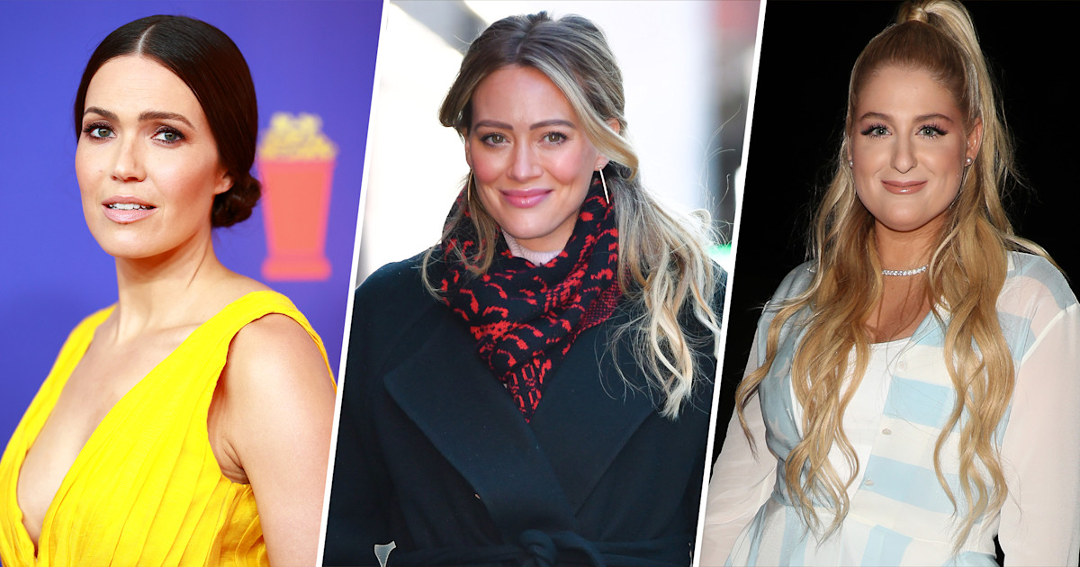 Hilary Duff hosts baby class for Meghan Trainor, Mandy Moore