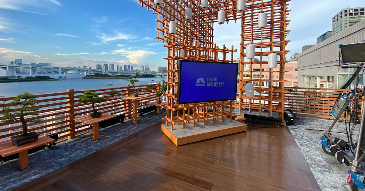 See a first look at the TODAY show's set at Tokyo Olympics