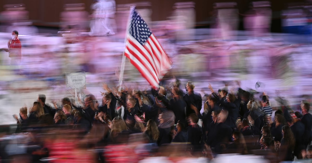 Did countries march out of order at the Tokyo Olympics opening ceremony?