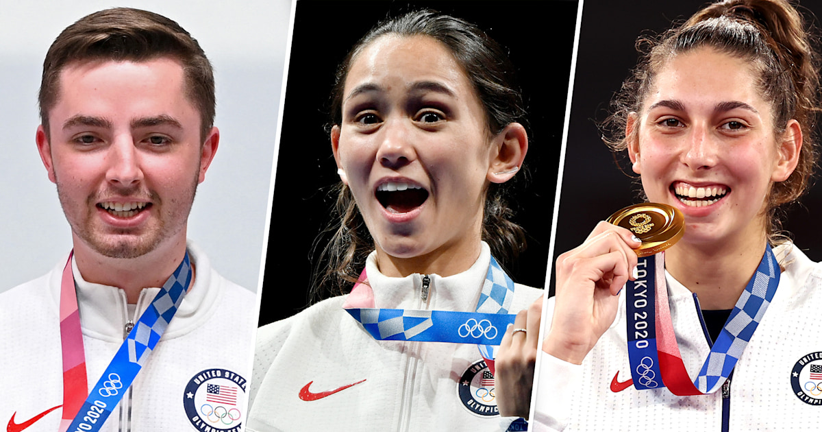 3 Americans win 1st Olympic gold medals for US in their sports