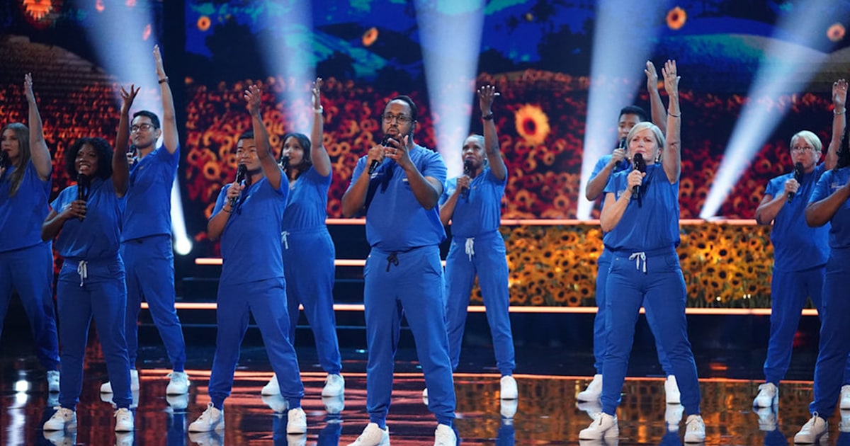 Choir of nurses returns to 'AGT' for a performance that’ll move you to ...
