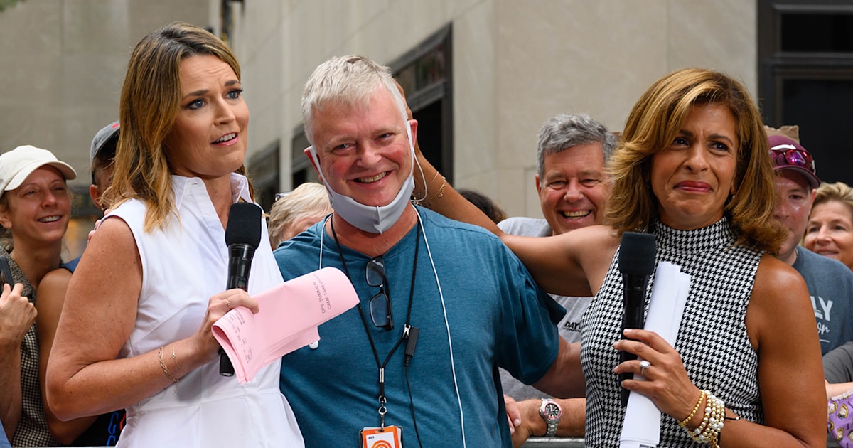 TODAY anchors wish farewell to cameraman Bob 'Rope' Jaeger