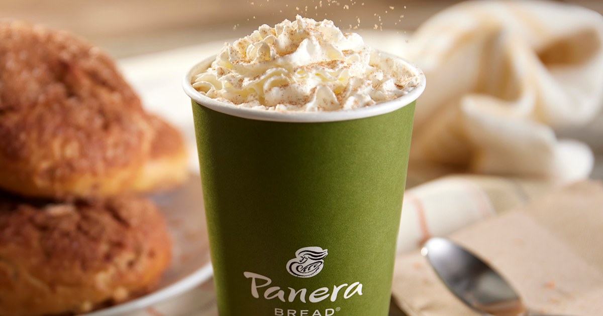 Panera announces new Cinnamon Crunch Latte for fall