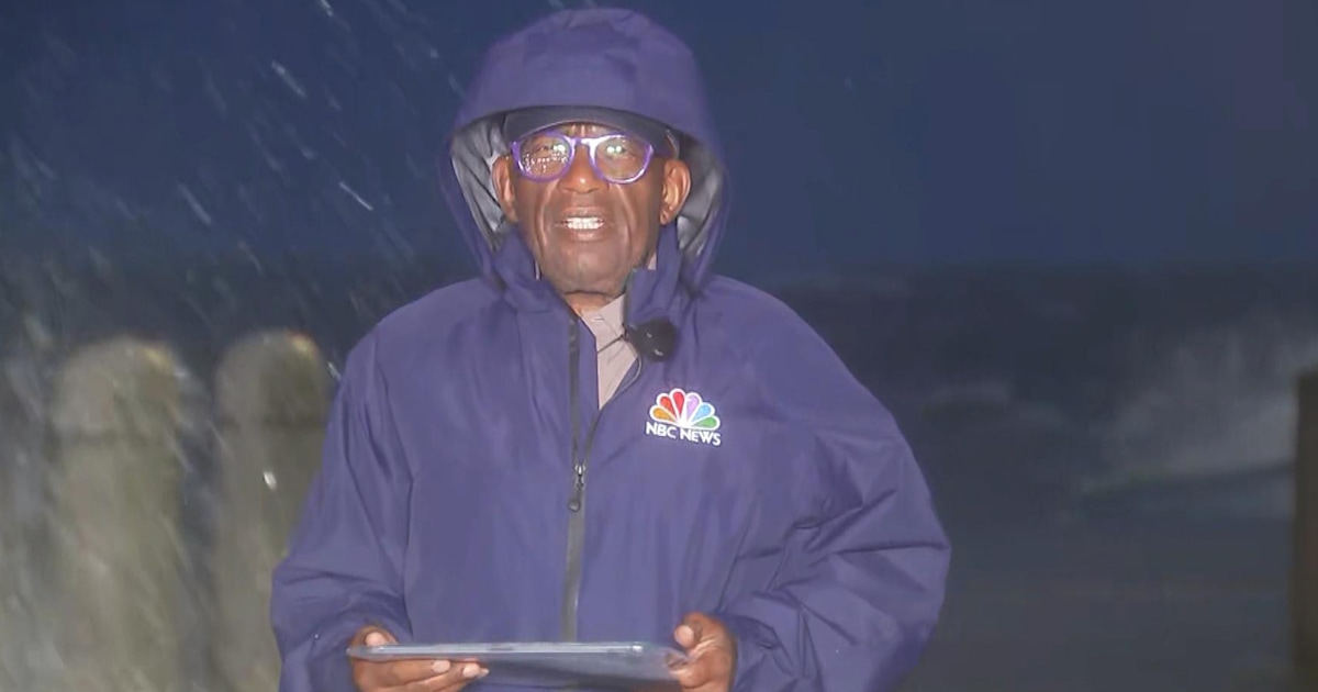 Al Roker shares behind-the-scenes footage before Hurricane Ida landfall ...