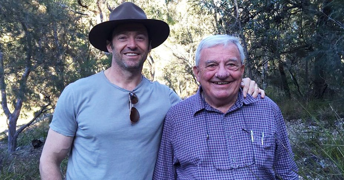 Hugh Jackman announces his dad died on Australian Father's Day