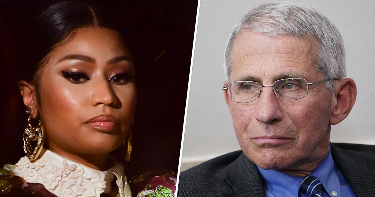Dr. Fauci debunks Nicki Minaj's COVID-19 vaccine claim