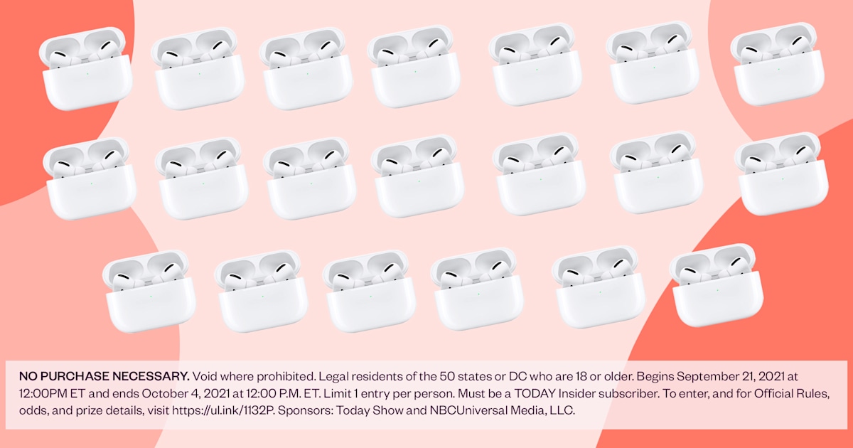 Here's how to win a free pair of Apple Airpods Pro