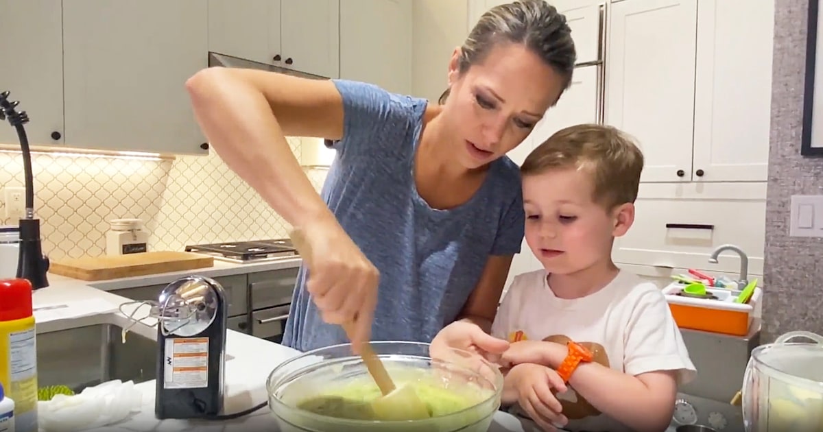 Dylan Dreyer's son Cal is hilarious in new cooking videos