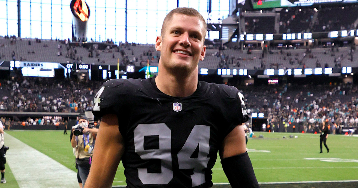 NFL star Carl Nassib reveals he's dating someone 'awesome'