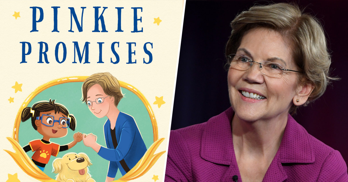 Elizabeth Warren's 'Pinkie Promises' book aims to inspire girls