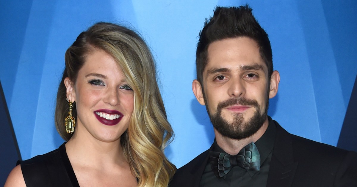Thomas Rhett shares photo from moment he knew he'd marry wife Lauren