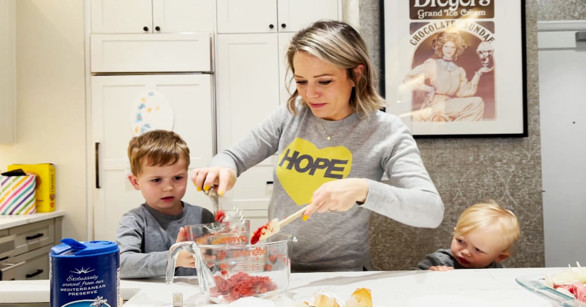 Dylan shares 2 beloved family recipes with her son Cal