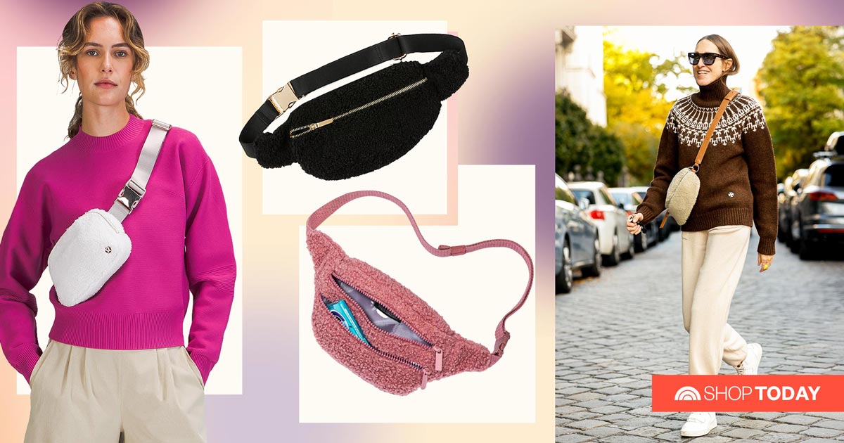 This Lululemon Everywhere Fleece Belt Bag is a TikTok favorite
