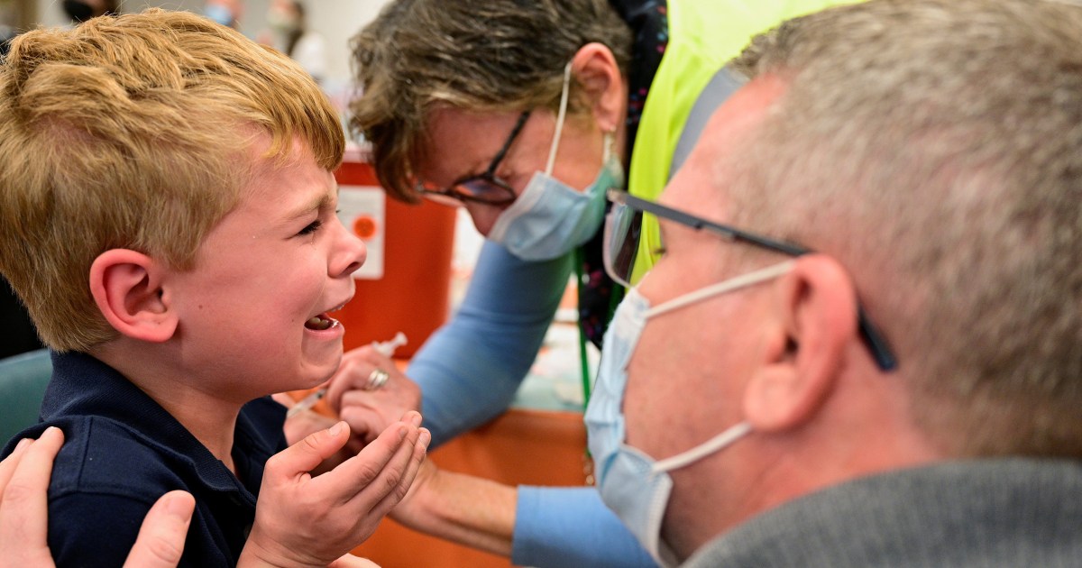 How to calm child afraid of needles before Covid vaccine shot