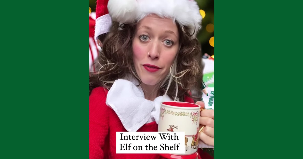 One mom's funny Elf on the Shelf impersonations go viral