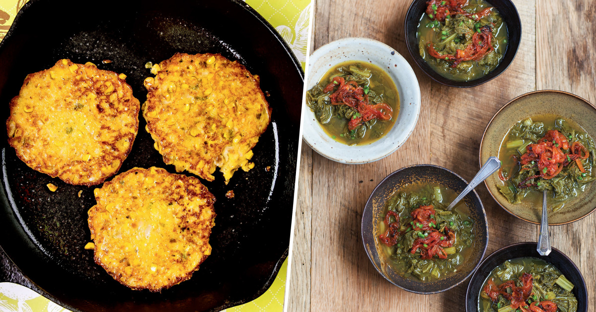 Bryant Terry Makes Corn Cakes and Mustard Greens to Celebrate Black History