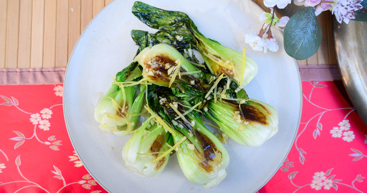 Garlic Sautéed Bok Choy Recipe