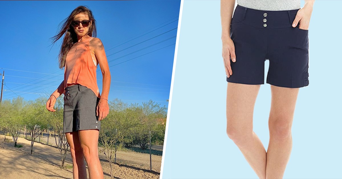 Amazon Pull-On Slimming Shorts review