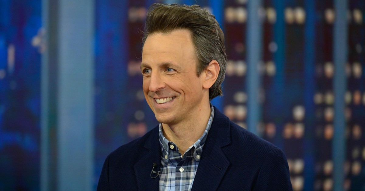 Seth Meyers On His Book: 'I'm Not Scared, You're Scared!'