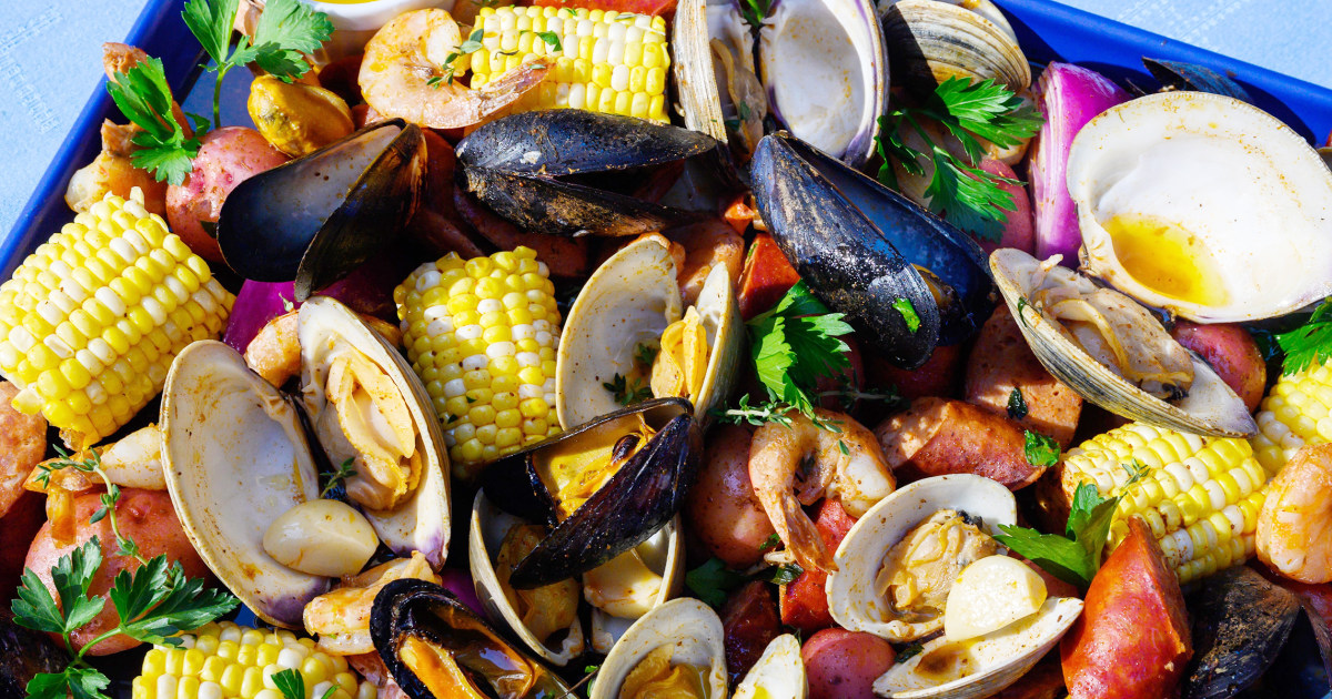 Sheet-Pan Clambake Recipe