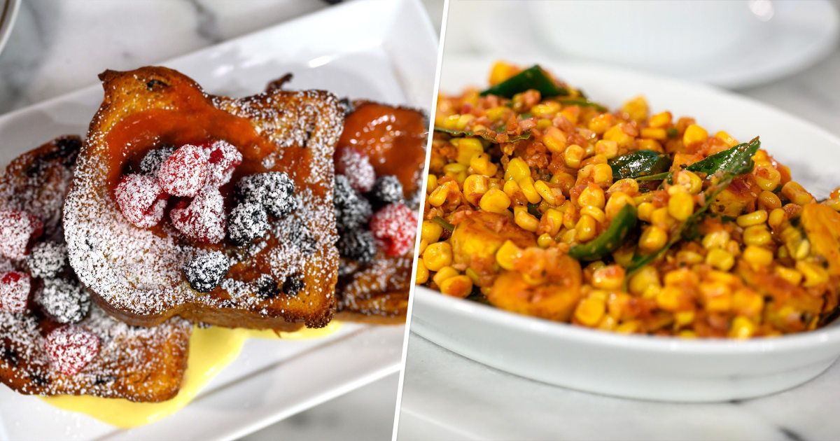 Brunch Gets A Tropical Twist: French Toast With Guava And Plantain ...