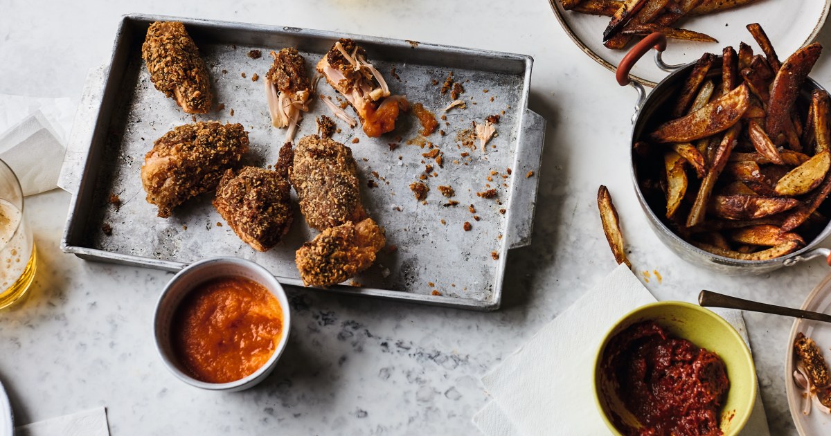 Jack's 'Wings' and Fries Recipe