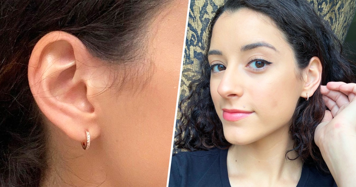 These earrings are safe for my sensitive skin — and they're $14