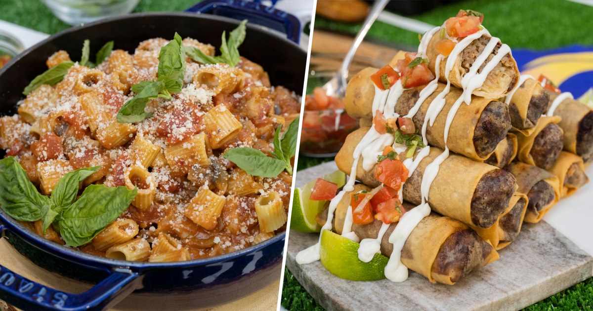 Kick off Football Season With Cheesesteak Spring Rolls and Creamy ...