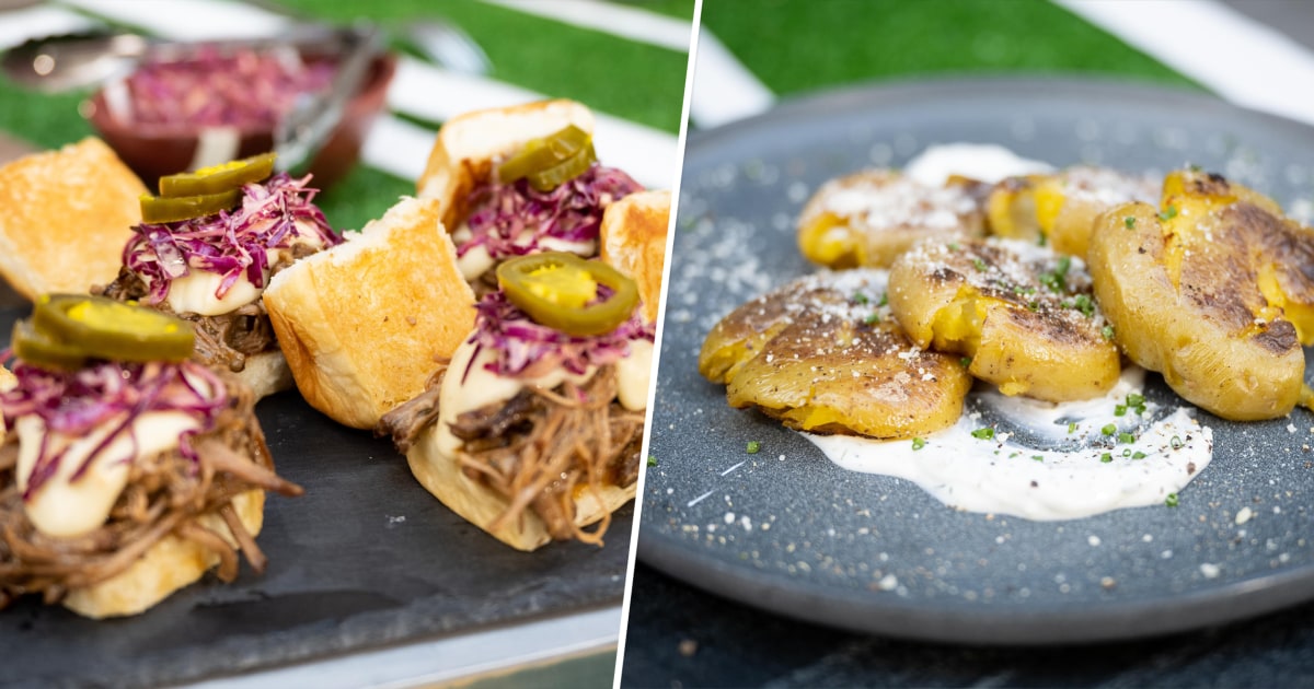 Make Braised Brisket Sandwiches and Smashed Potatoes for Game Day