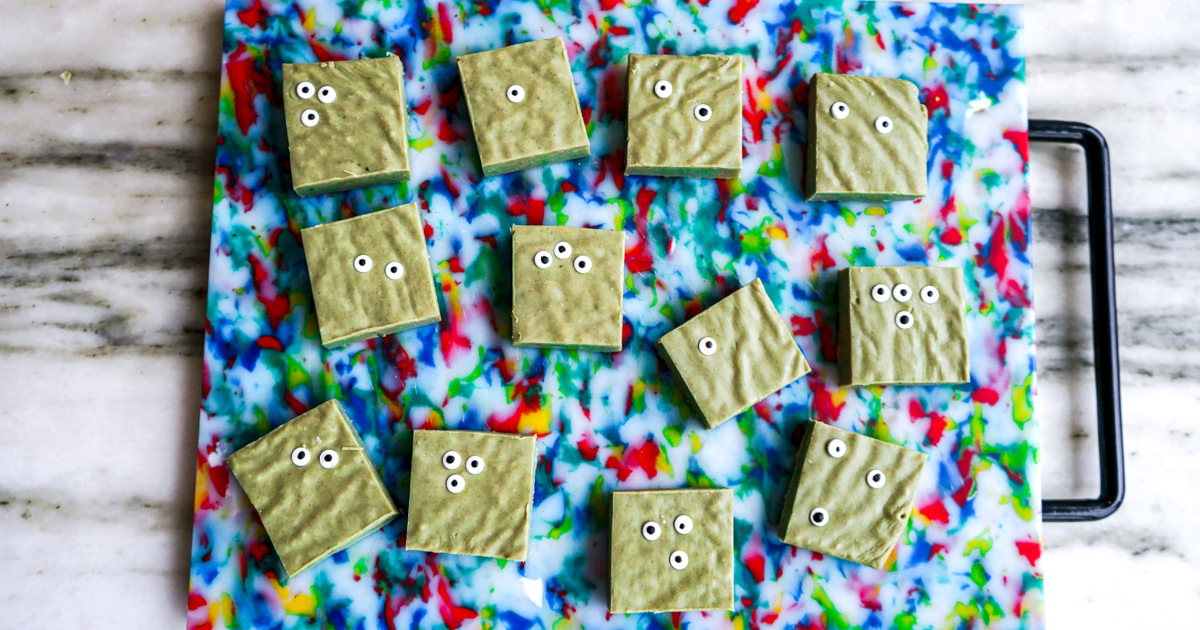 Matcha Monster Fudge Recipe