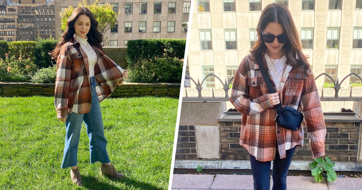 This No.1 bestselling 'shacket' is my new favorite layering piece — and ...