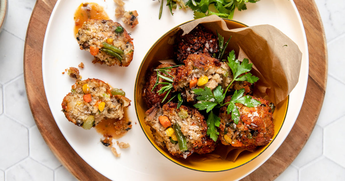 Leftover Turkey Fritters Recipe