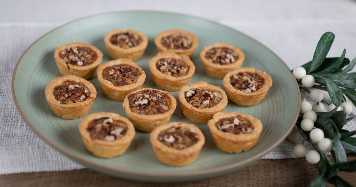 Chocolate-Bourbon Pecan Tassies Recipe