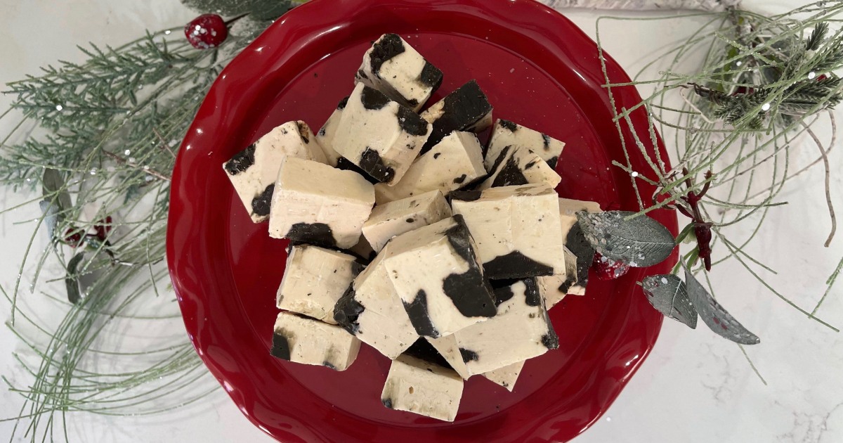 Cookies and Cream Cow Fudge Recipe